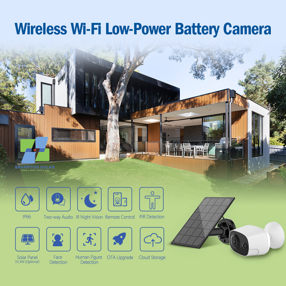 Super HD Solar + Battery Security Camera System. – New Energy Brampton ...